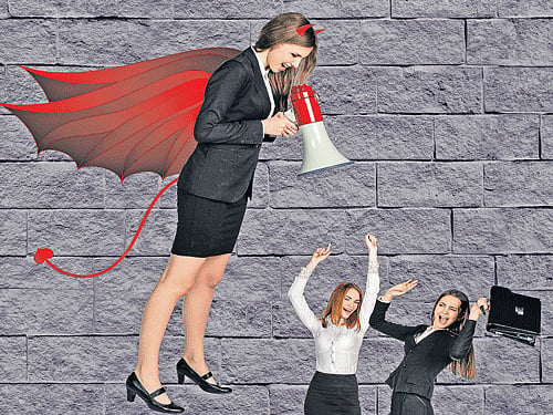 Scary lady boss?