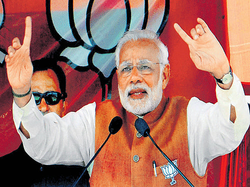 Modi first PM to visit Lucknow in 11 years