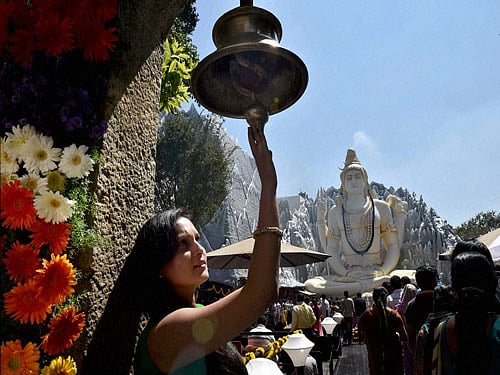 Mahashivratri celebrated with gaiety and fervour