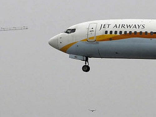 Five Jet Airways planes from Delhi receive bomb threats
