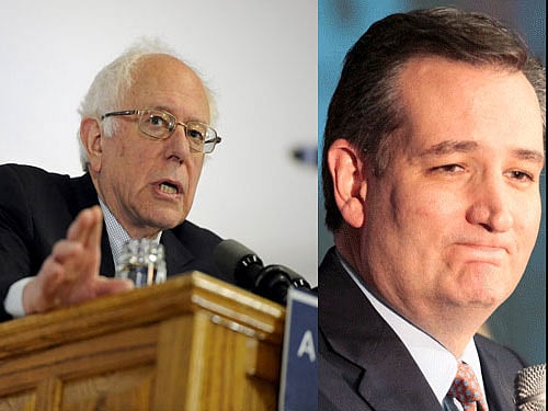 Ted Cruz, Bernie Sanders win Wisconsin