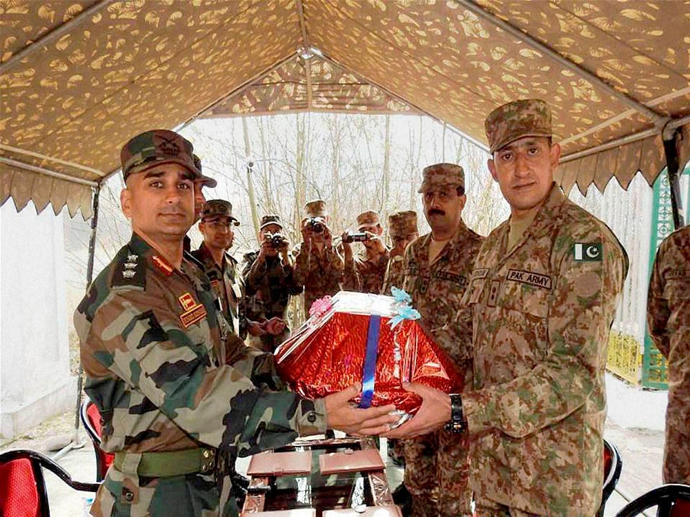 Indo-Pak army commanders hold flag meet on LoC