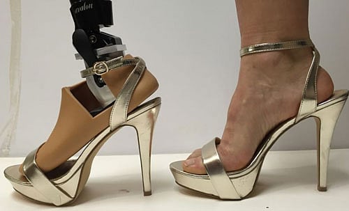 New prosthetic foot to help disabled women wear high heels