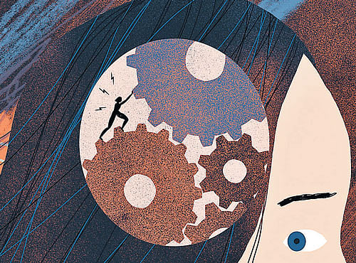 The mind messing with the mind