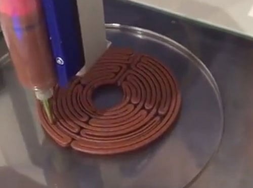 3D food printer in the offing!