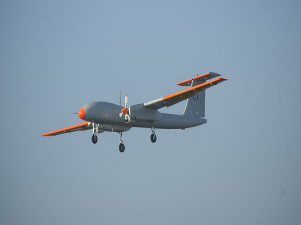 Rustom-II UAV successfully completes maiden test flight