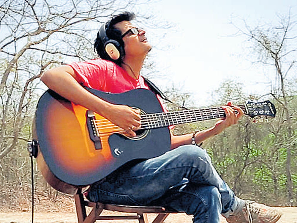 Stitching musical notes