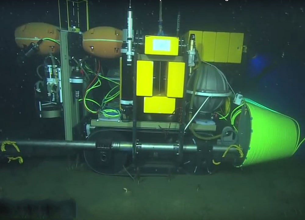 Seafloor robot sets world record while collecting climate data