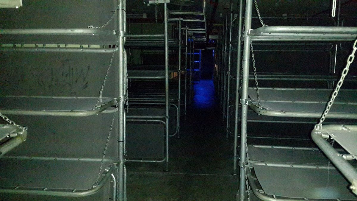 VISUALS: How does an underground nuclear bunker look?