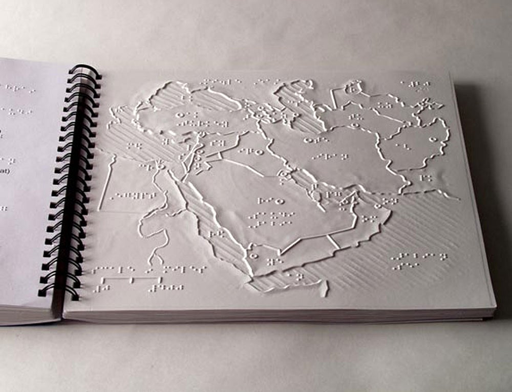 Free Braille maps to 300 schools