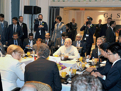 G4 open to not exercising veto initially as permanent members