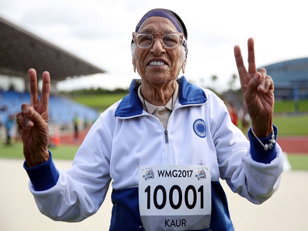 No hurry as India's inspirational centenarian wins gold