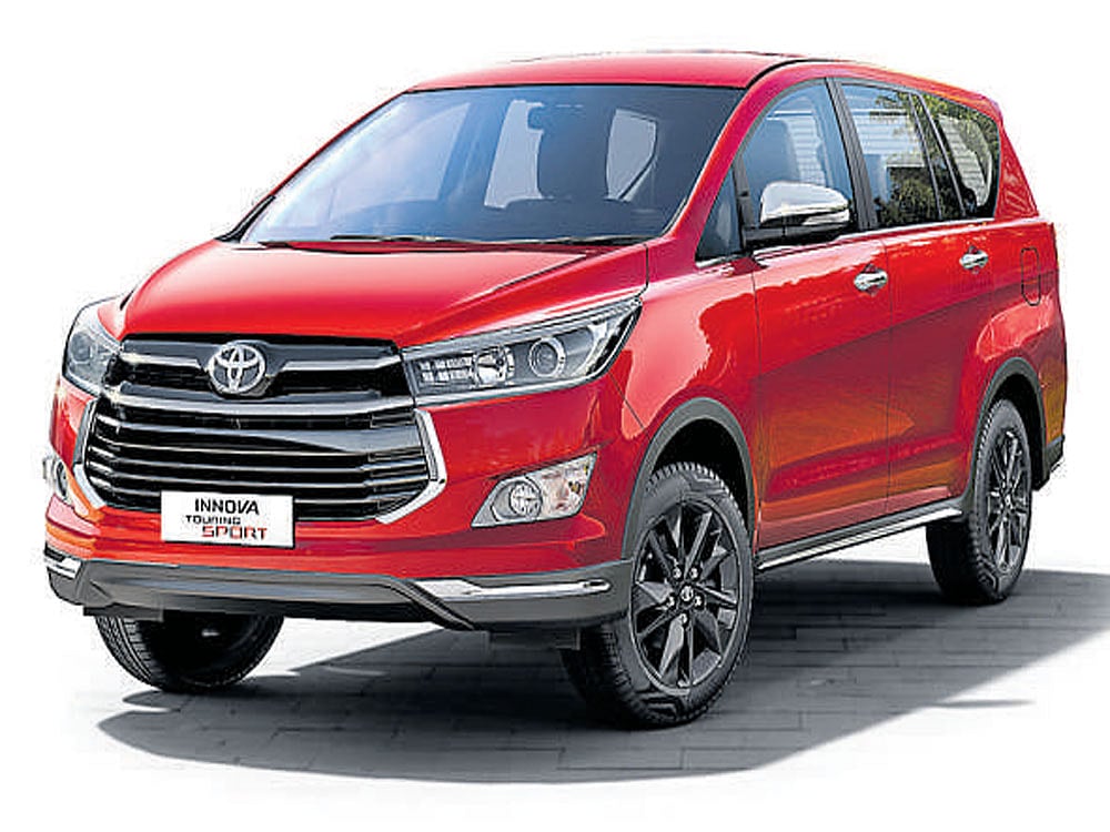 Toyota launches Innova Touring Sport