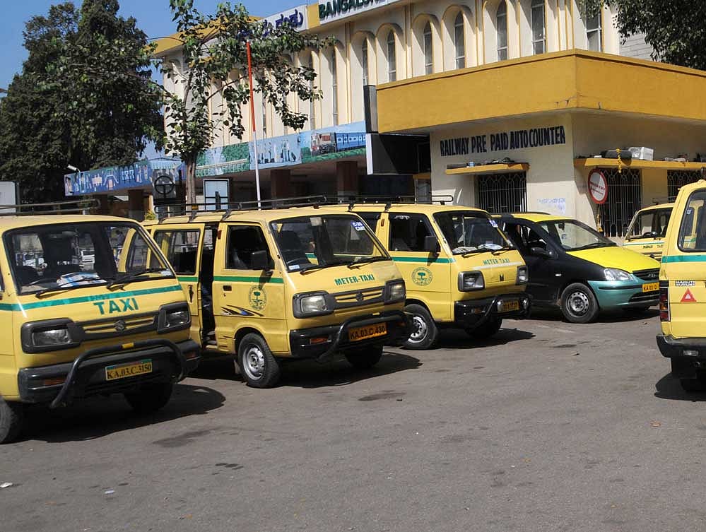 Permission for prepaid taxi stand at rail stn withdrawn
