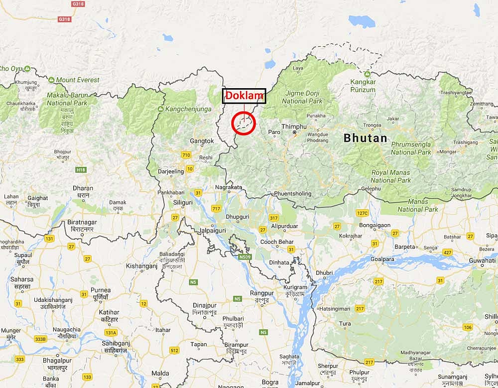 Bhutan acknowledges that Doklam is a Chinese area: Chinese official