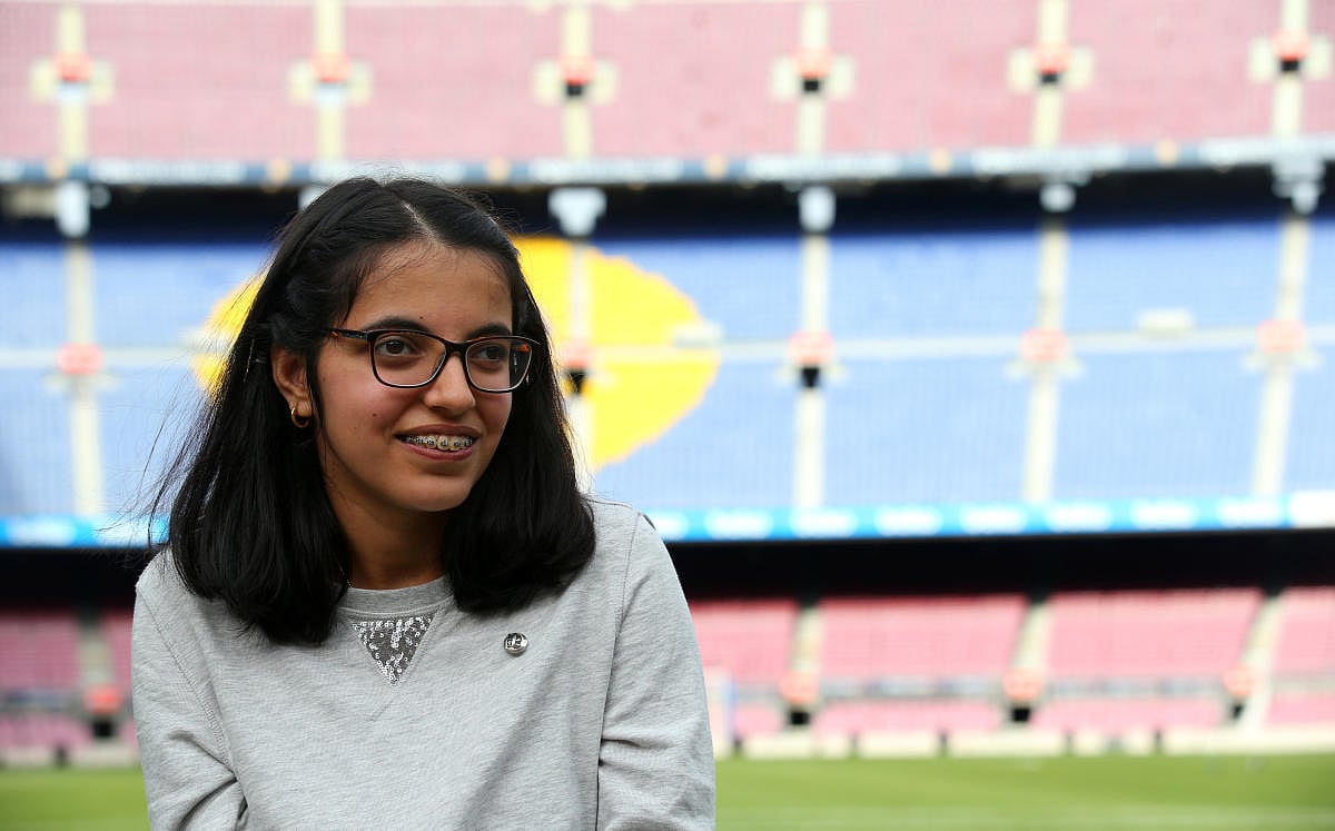 Syrian refugee's dream comes true with Messi meeting