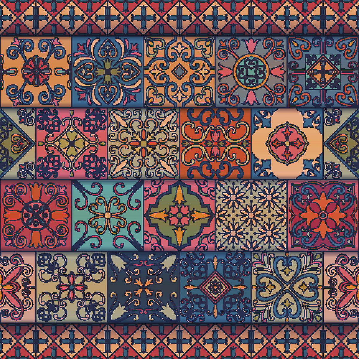 Keeping cool & calm with cement tiles...