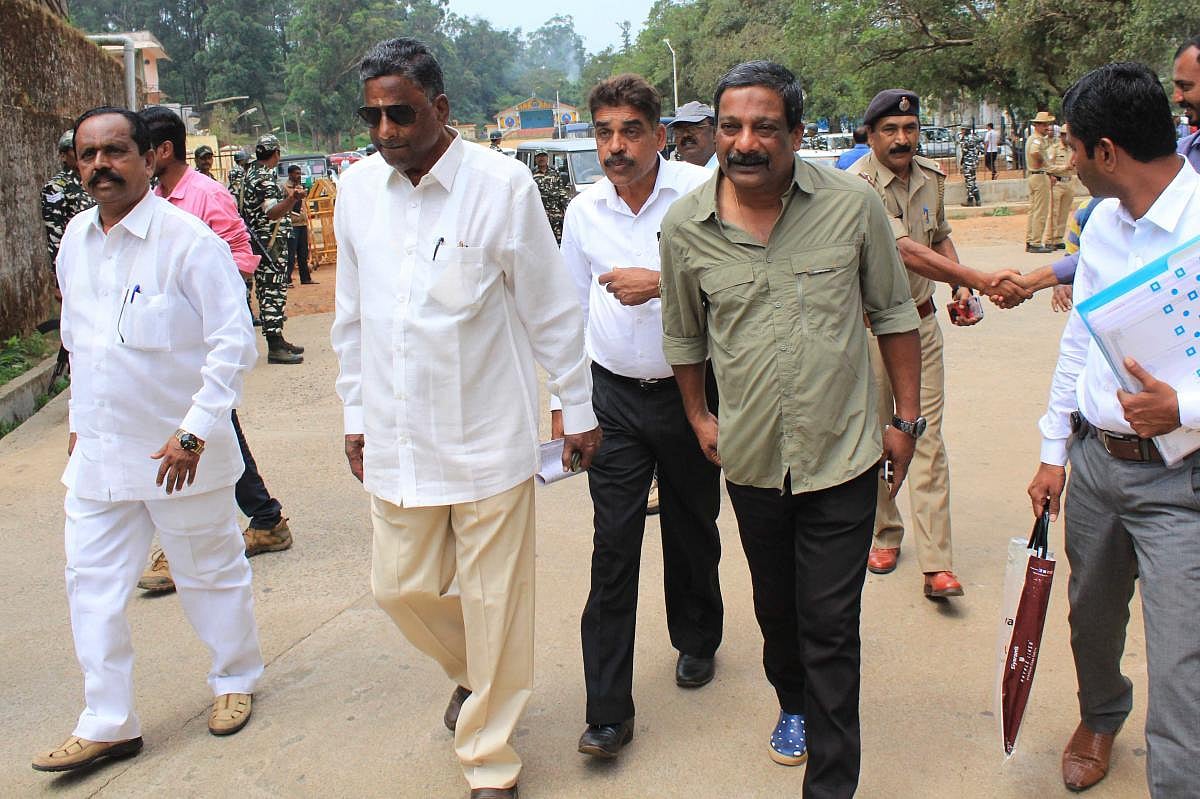 Jeevijaya enters fray as JD(S)nominee in Madikeri