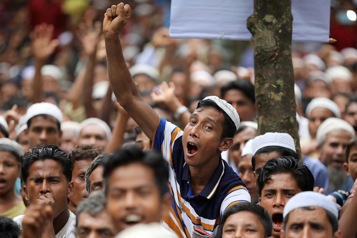 China calls for political solution to Rohingya issue