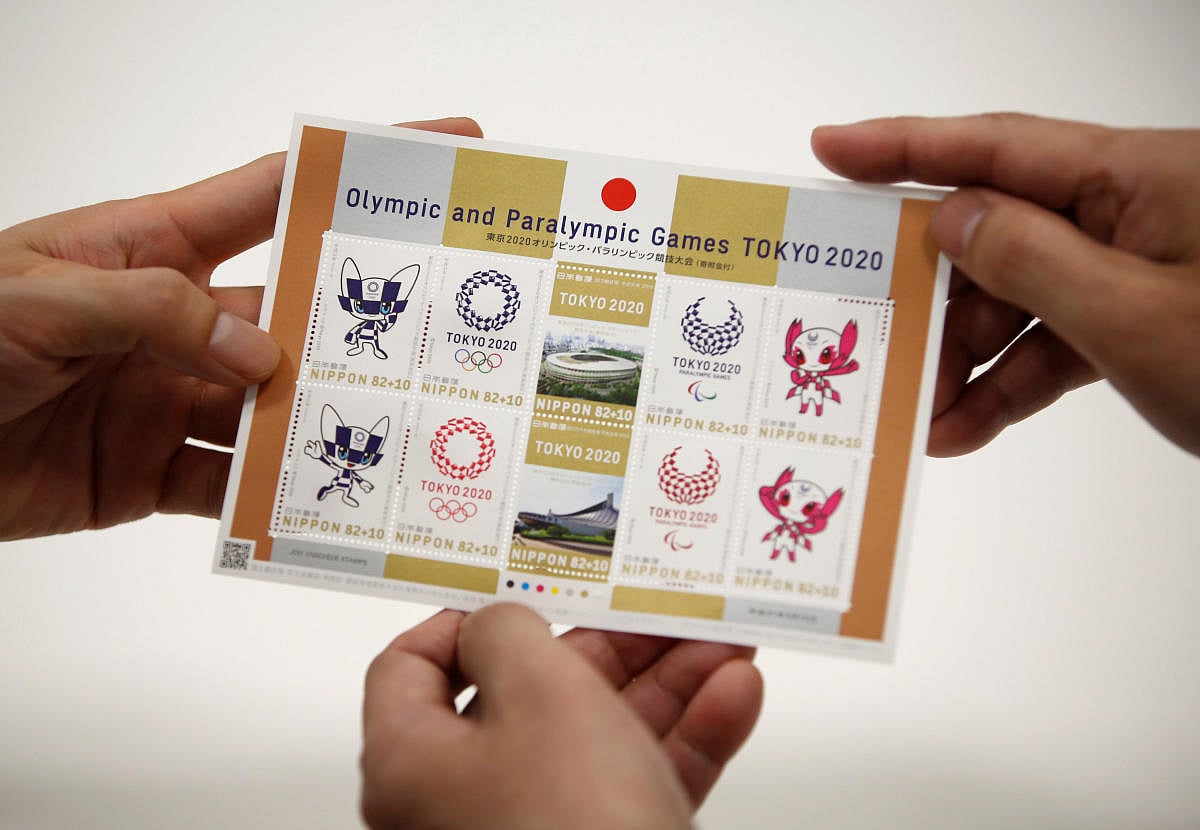 Tokyo 2020 stamps go on sale
