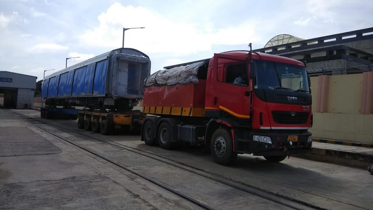 six-car train