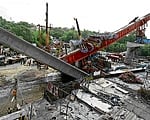 Delhi Metro bridge collapses