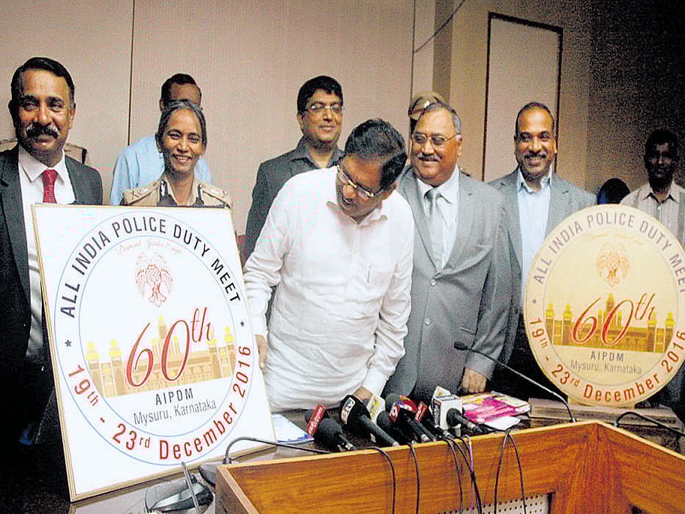 All India police duty meet in Mysuru from Monday