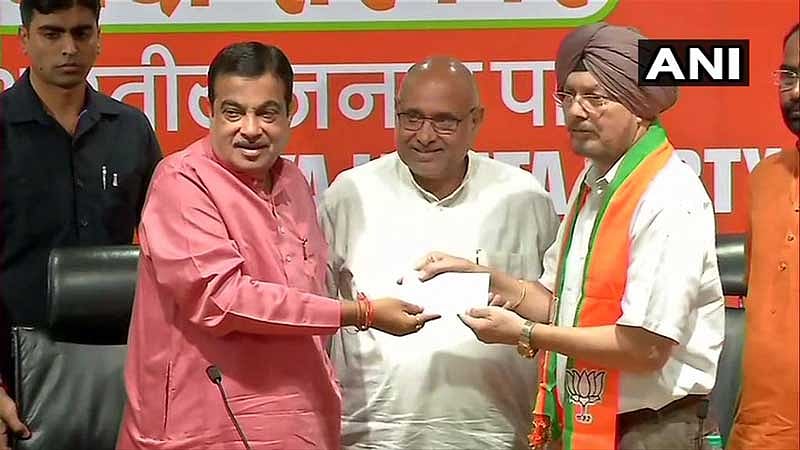 Ex-president Zail Singh's son-in-law joins BJP