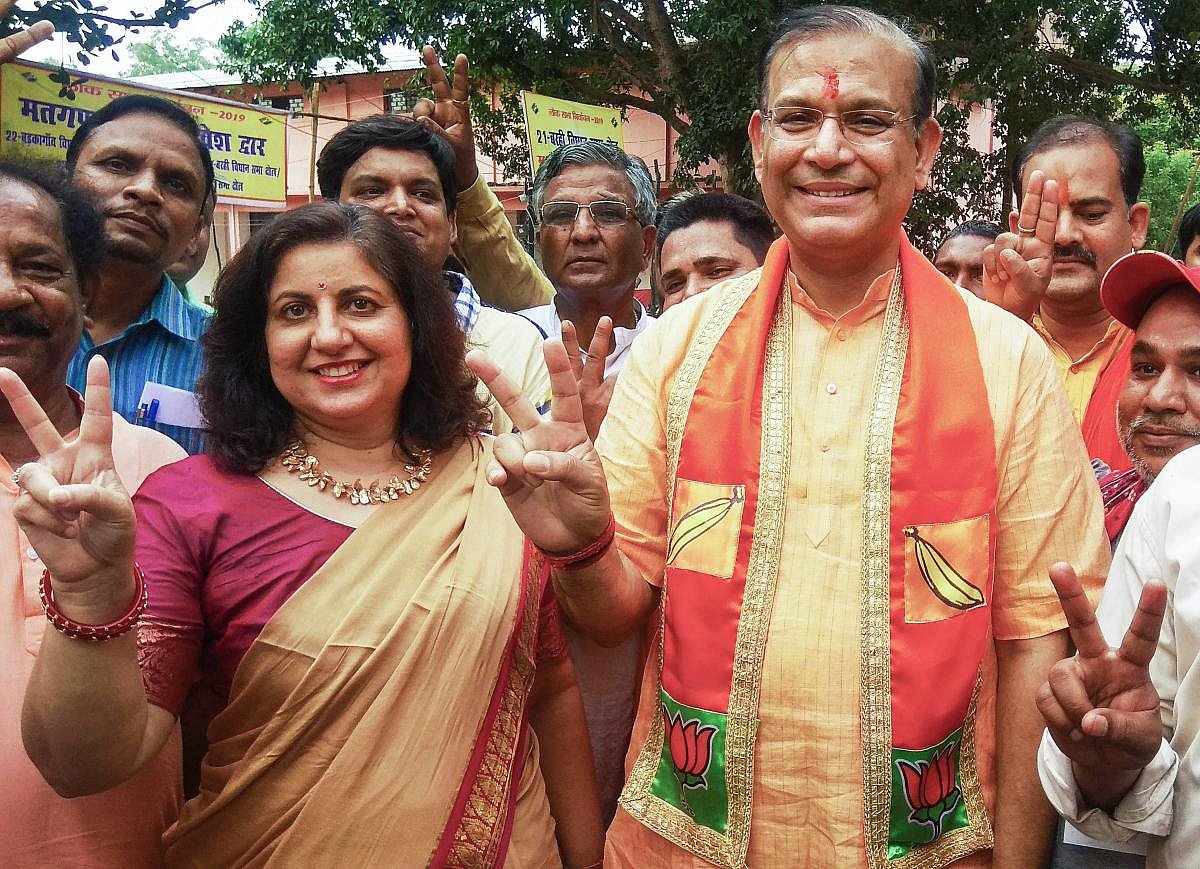 BJP-AJSU Party alliance wins 12 seats in Jharkhand