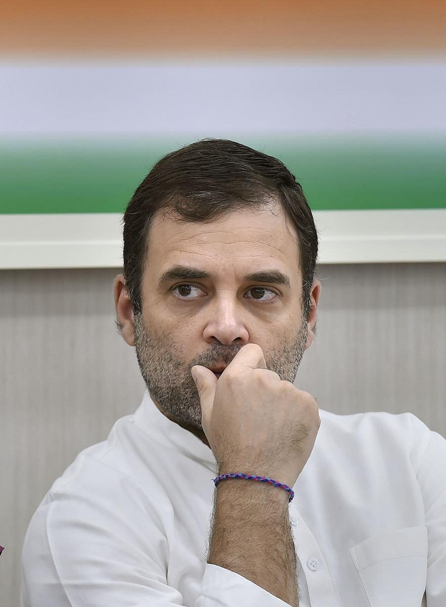 Rahul Gandhi gets an earful from CWC members
