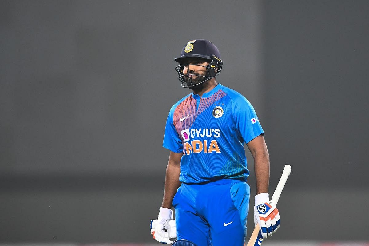Rohit becomes first Indian man to feature in 100 T20Is