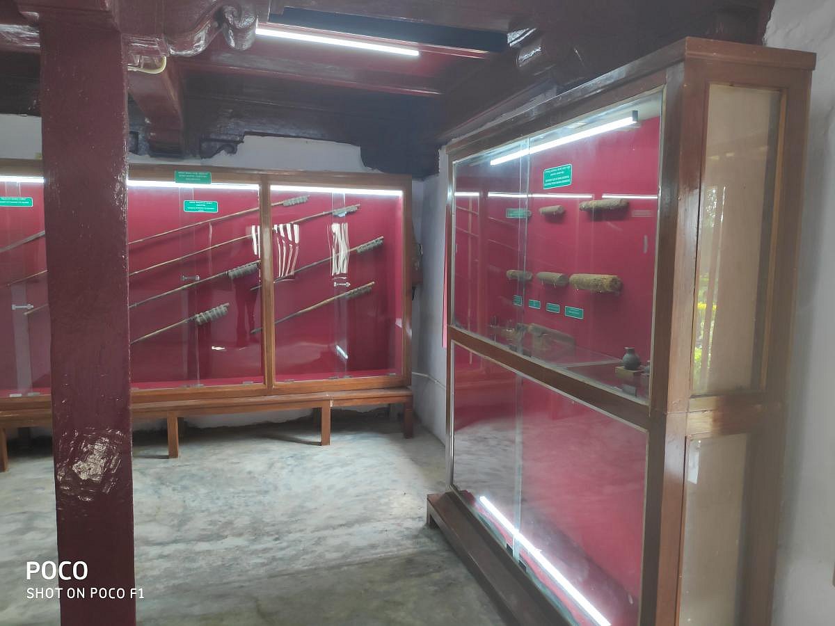 Mysore rockets open for public at Shivamogga palace