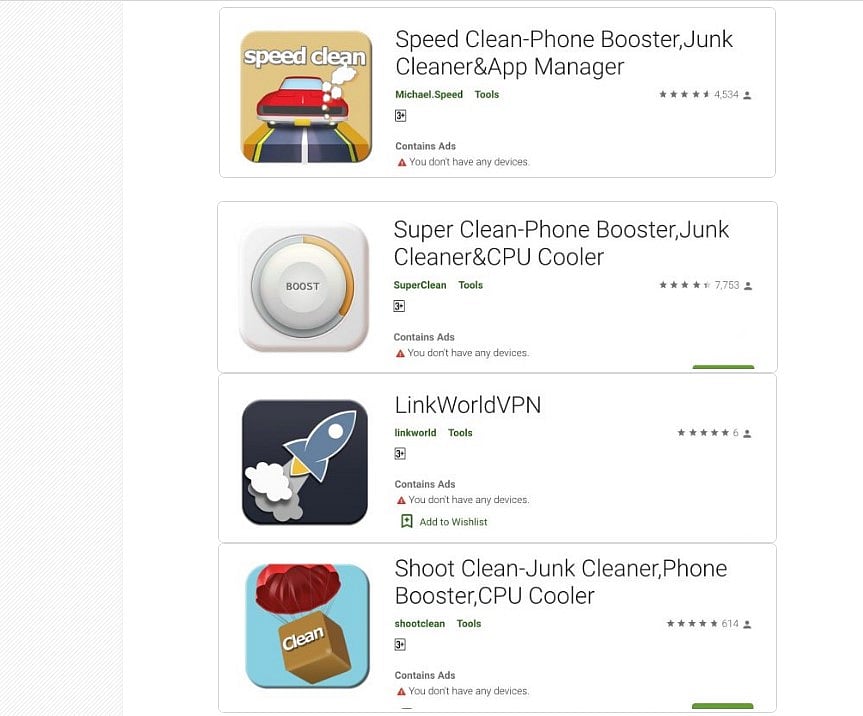 Beware of these malicious Android apps on Google Play store