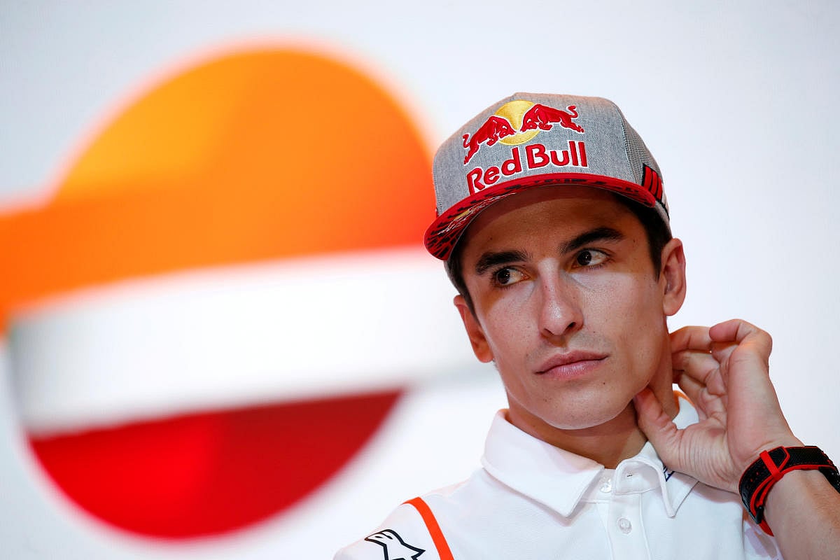 World champion Marquez admits shoulder injury worry