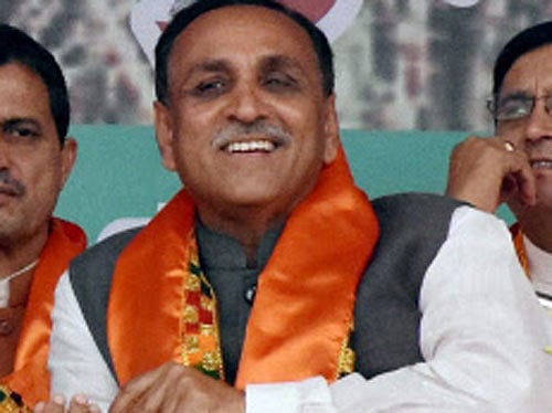 Rupani to take oath as Gujarat CM today