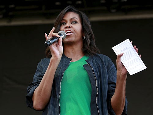 Michelle Obama hammers Trump over tax issue