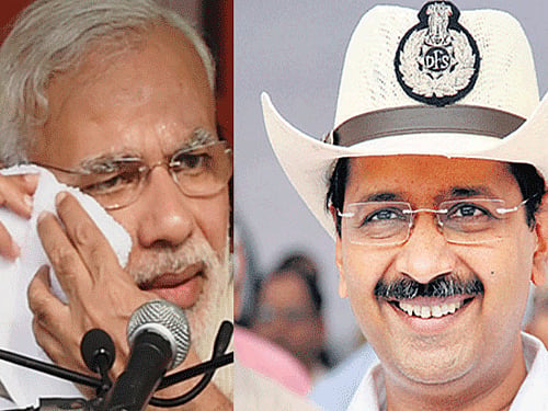 Is Narendra Modi scared of Arvind Kejriwal?