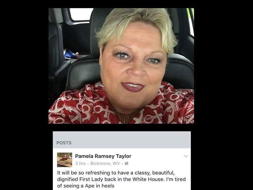 Woman who called Michelle Obama 'ape in heels' fired from job