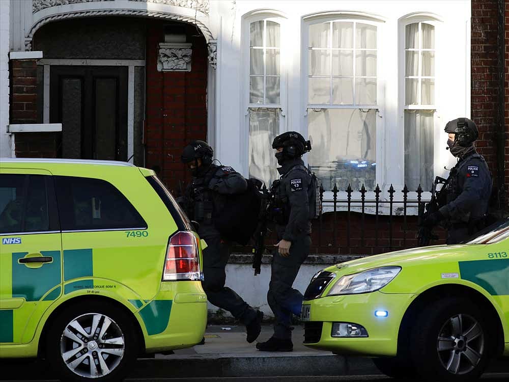 London police advise people to avoid area near station incident