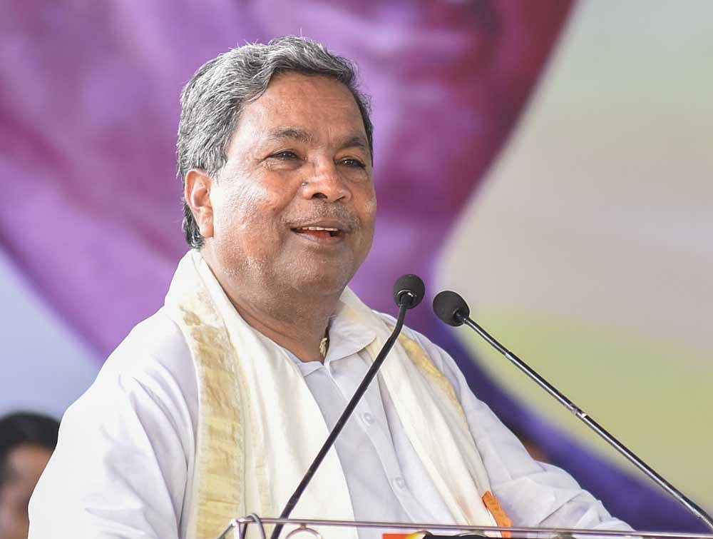 Modi scared of me, thus he often targets me, says Siddaramaiah