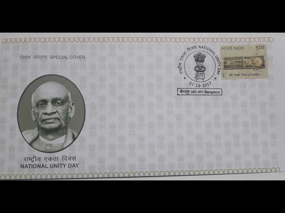 India Post releases spl cover on Patel anniversary