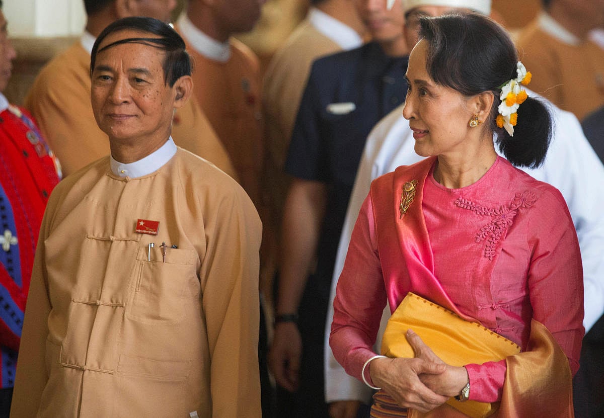 Staunch Aung San Suu Kyi ally elected Myanmar president