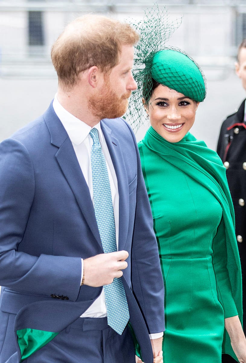 Harry and Meghan wave royal goodbye