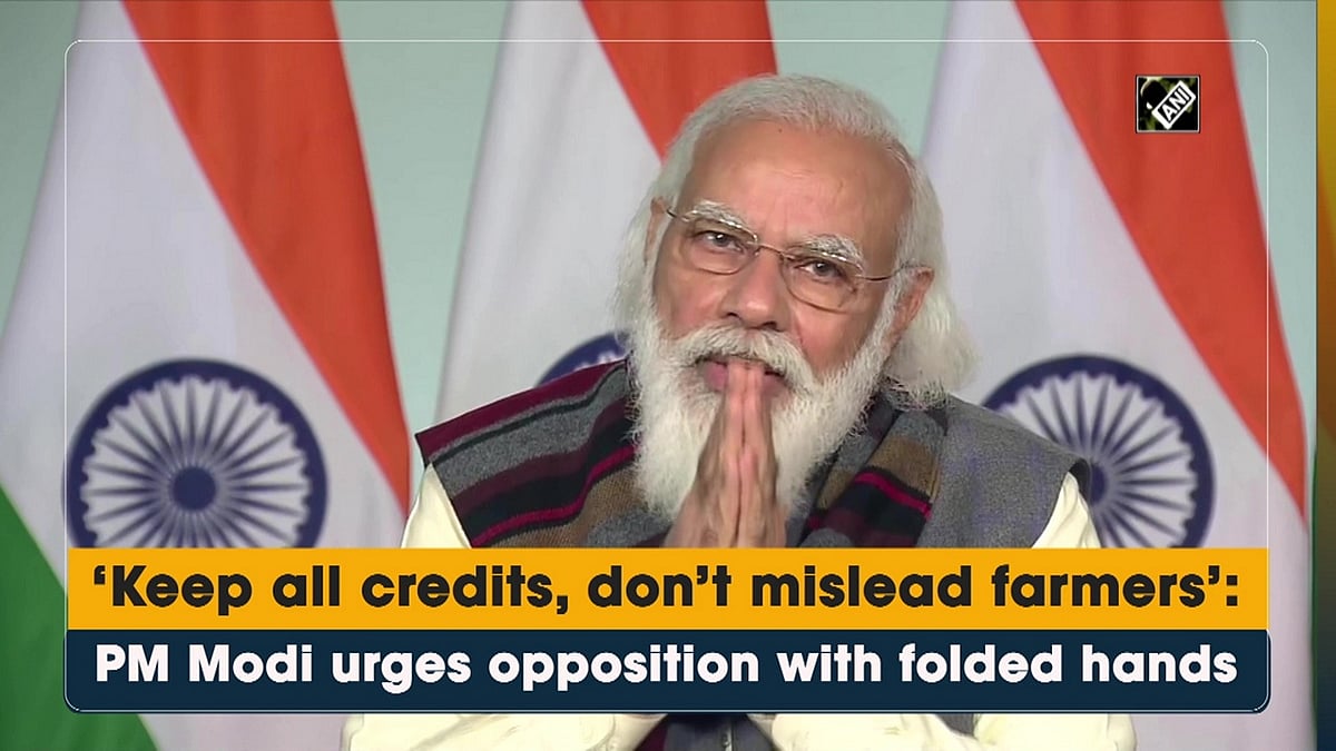 Keep all credits, don’t mislead farmers: PM Modi urges Opposition with ...