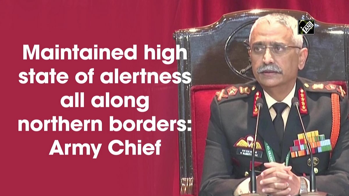 Maintained high state of alertness all along northern borders: Army Chief