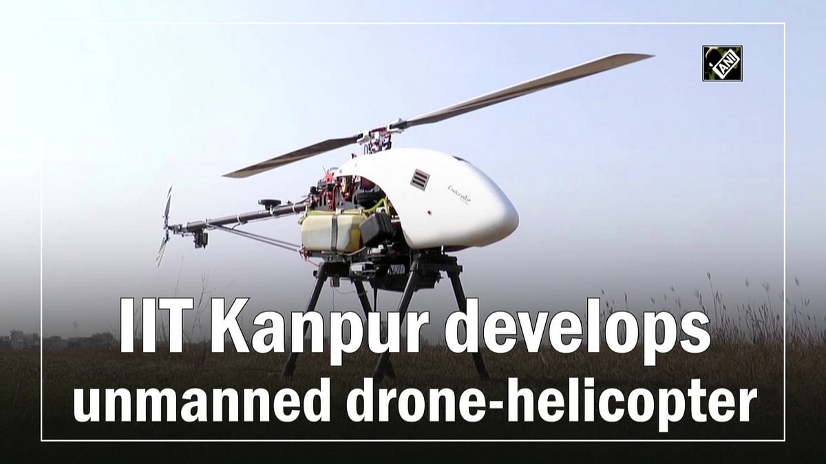 IIT Kanpur develops unmanned drone-helicopter