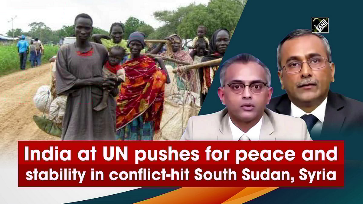 India at UN pushes for peace and stability in conflict-hit South Sudan ...
