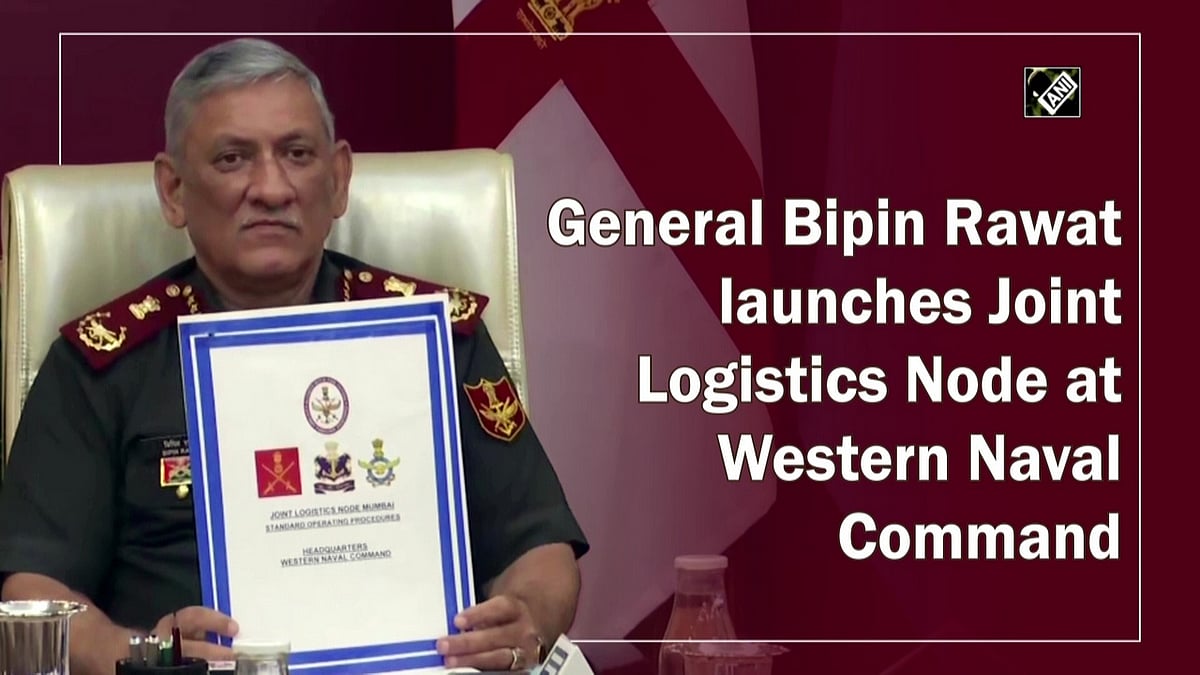General Bipin Rawat launches Joint Logistics Node at Western Naval Command