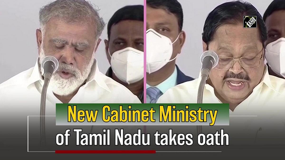 New Cabinet Ministry of Tamil Nadu takes oath