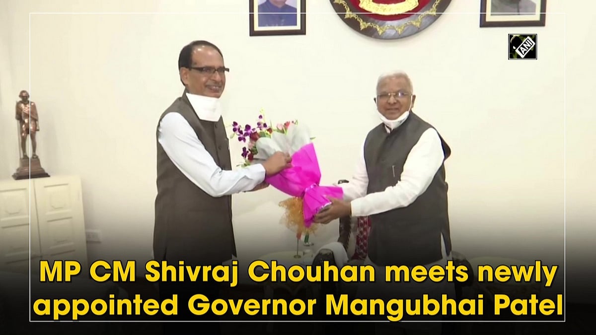 Madhya Pradesh CM Shivraj Singh Chouhan meets newly appointed Governor ...
